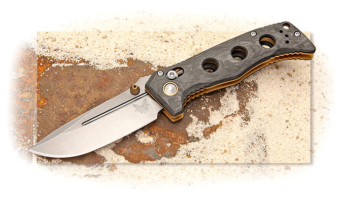 Benchmade Mini Adamas Carbon Fiber | AGRussell.com